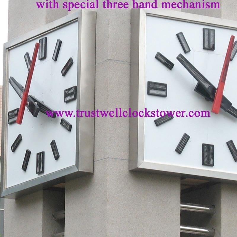 top quality clocks tower with special strong movement mechanism working ...