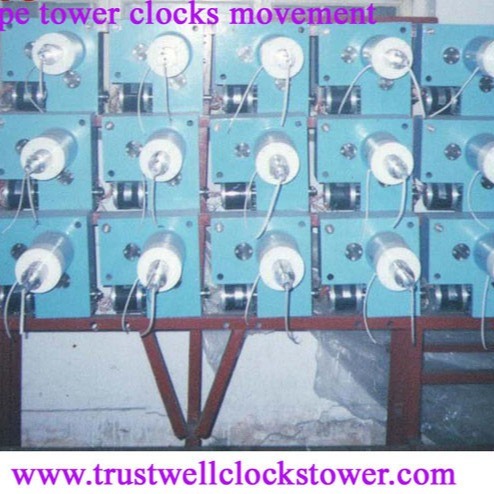 Stepper motor type movement/mechanism for outdoor building clocks ...