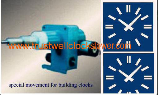 stepper motor type movement of tower clock strong drive torque ...