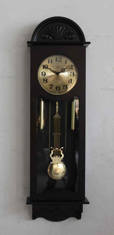 China made wooden wall clocks with 31 day key wind movement Chinese ...