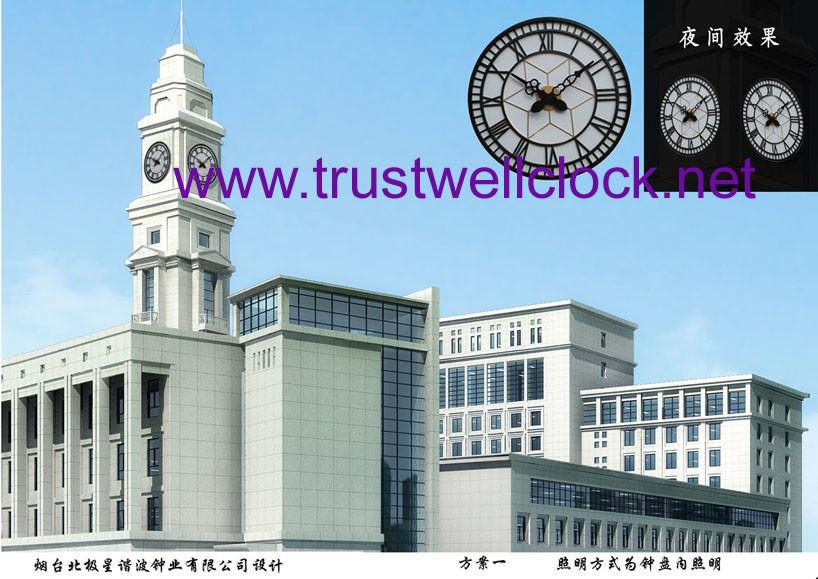 GPS based tower clocks and movement